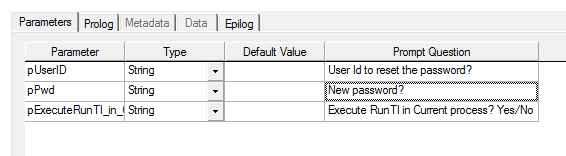 Changing password in multiple TM1 instances